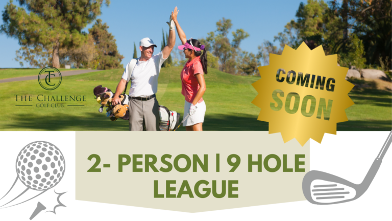 New Golf League – The Challenge Golf Club – Graham, NC